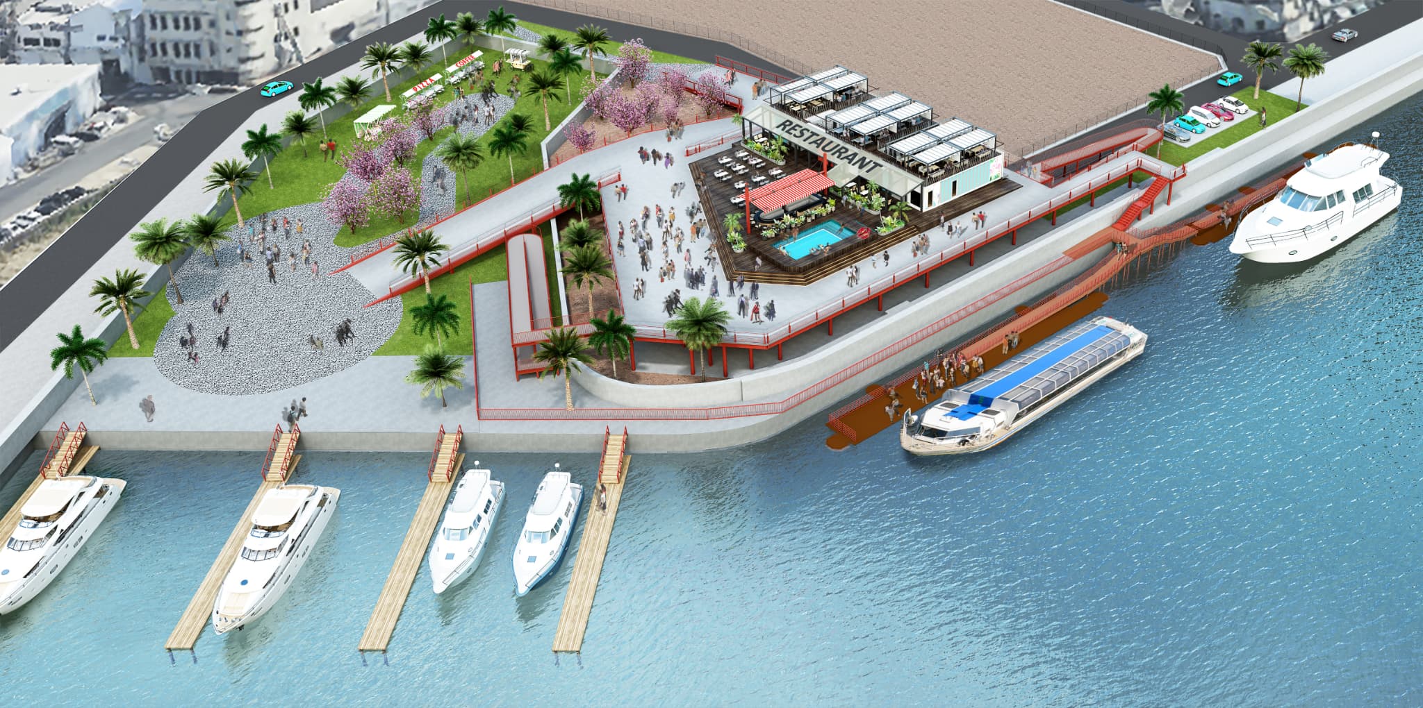 GLION GROUP（ジーライオングループ）が新マリーナ「中之島GATE サウスピア」の2025年4月開業計画を公表 - MICE ...